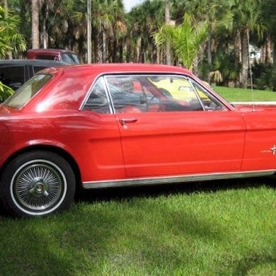 Rangoon Red 1964 Ford Mustang