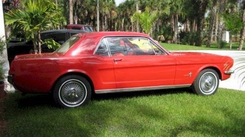 Rangoon Red 1964 Ford Mustang