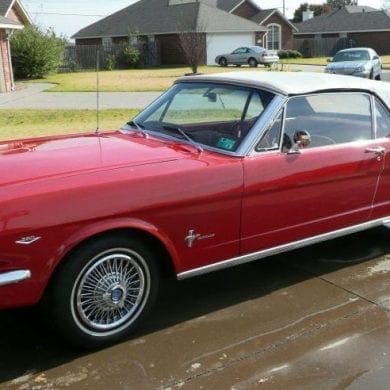 Rangoon Red 1964 Ford Mustang