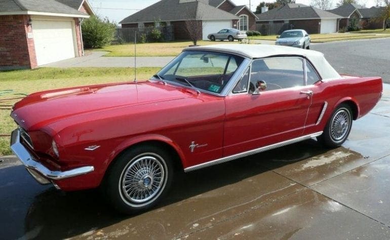 Rangoon Red 1964 Ford Mustang