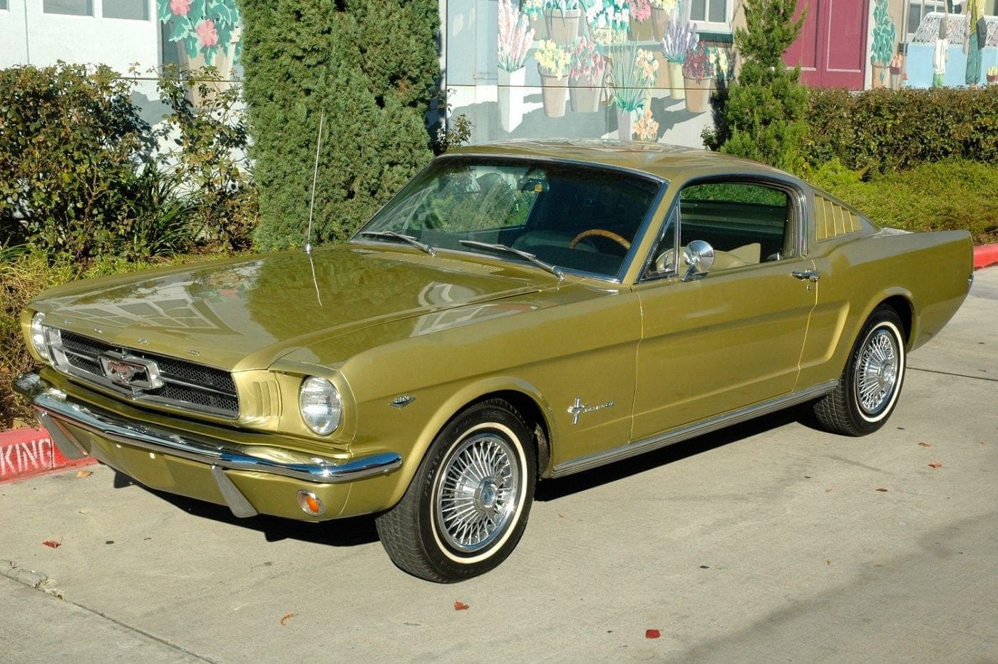 Honey Gold 1965 Ford Mustang