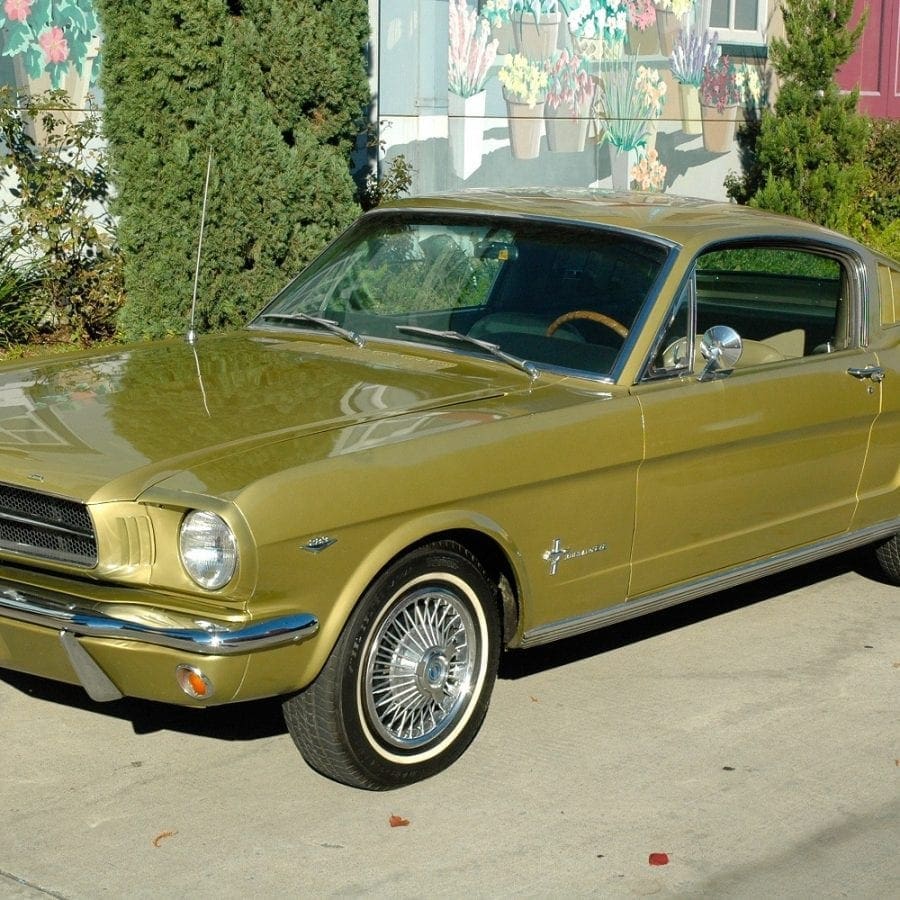 Honey Gold 1965 Ford Mustang