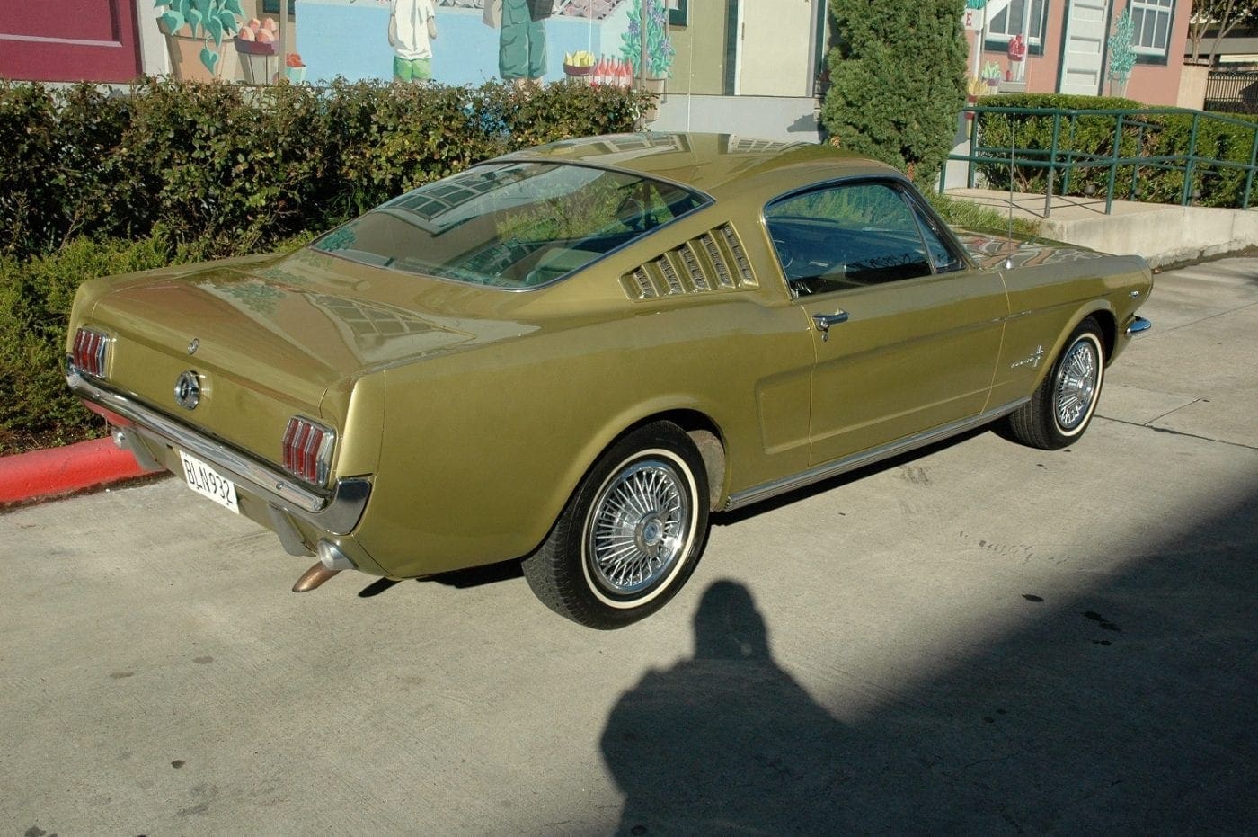 Honey Gold 1965 Ford Mustang