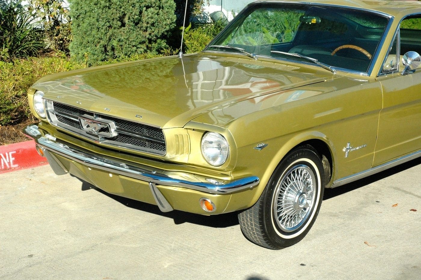 Honey Gold 1965 Ford Mustang