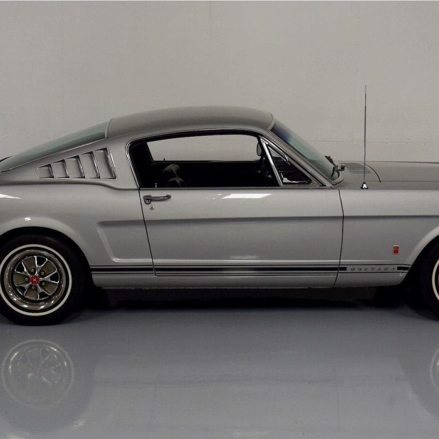 Silver Frost 1967 Ford Mustang