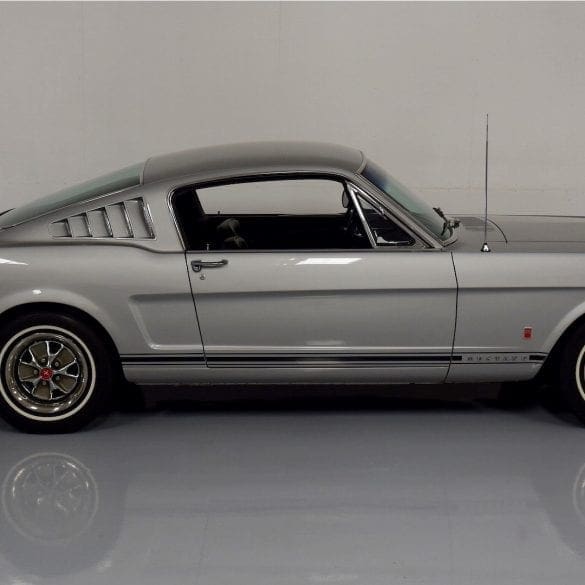 Silver Frost 1966 Ford Mustang