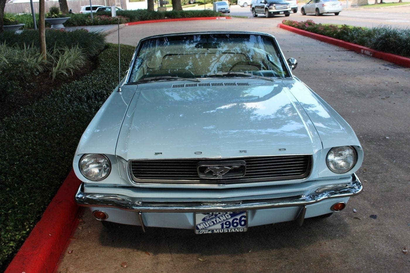 Arcadian Blue 1966 Ford Mustang