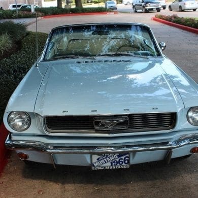 Arcadian Blue 1966 Ford Mustang