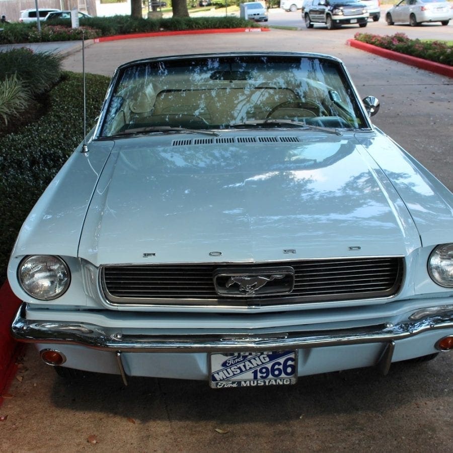 Arcadian Blue 1966 Ford Mustang