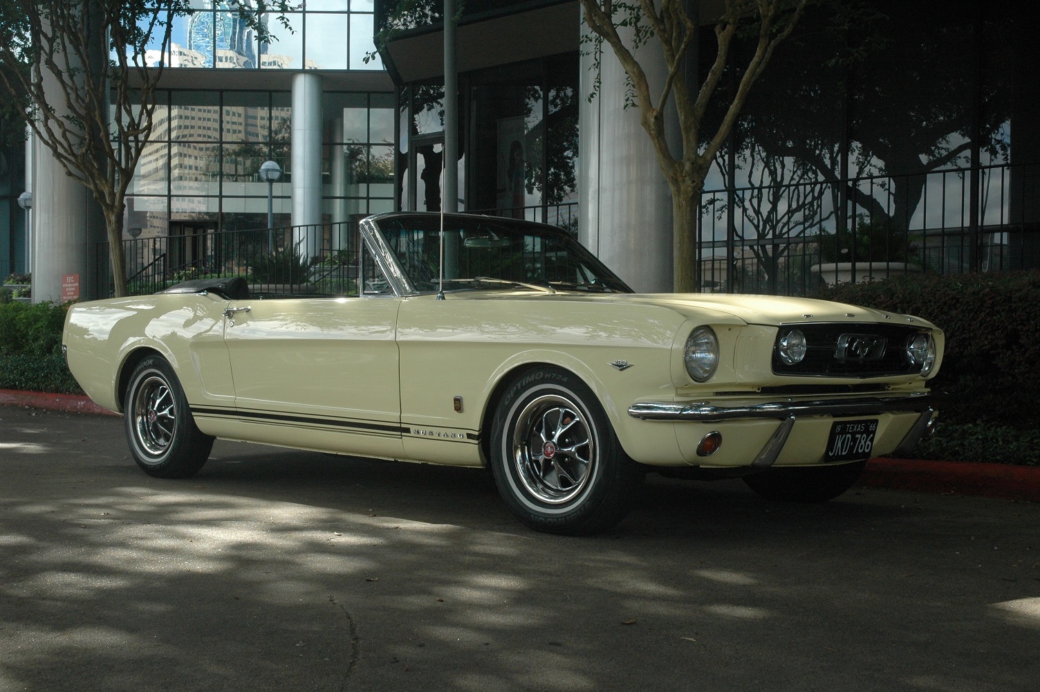 Springtime Yellow 1966 Ford Mustang