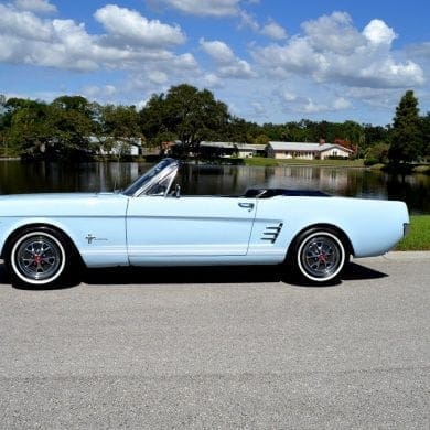 Arcadian Blue 1966 Ford Mustang
