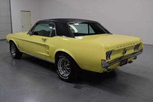 Springtime Yellow 1967 Ford Mustang