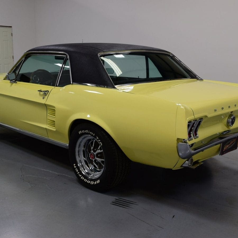 Springtime Yellow 1967 Ford Mustang