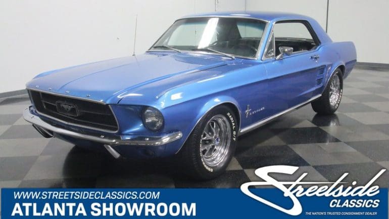 Acapulco Blue 1967 Ford Mustang