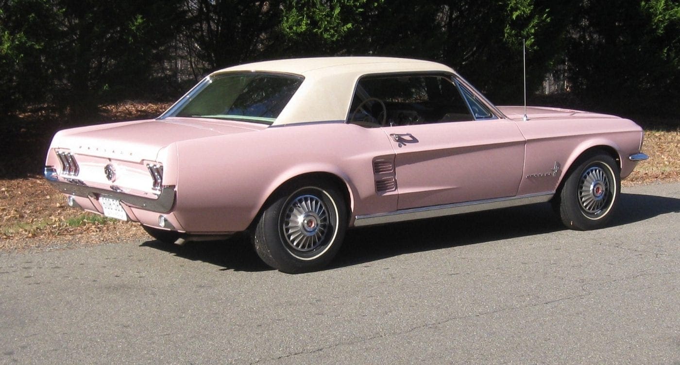 Dusk Rose 1967 Ford Mustang