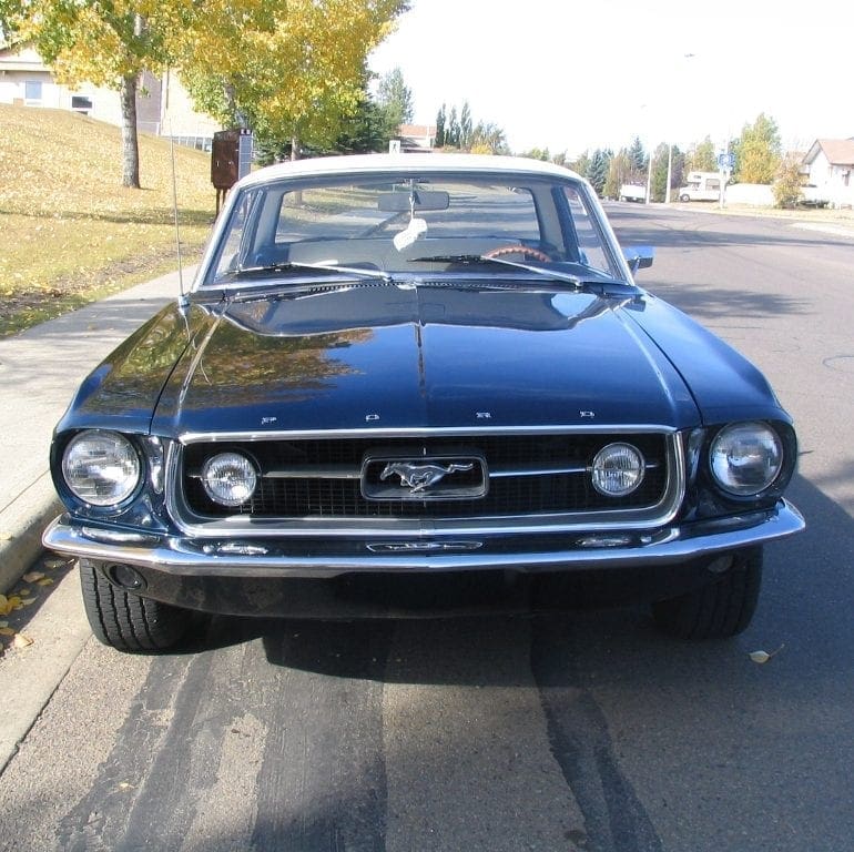 Arcadian Blue 1967 Ford Mustang