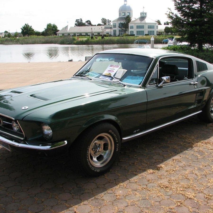 Moss Green 1968 Ford Mustang