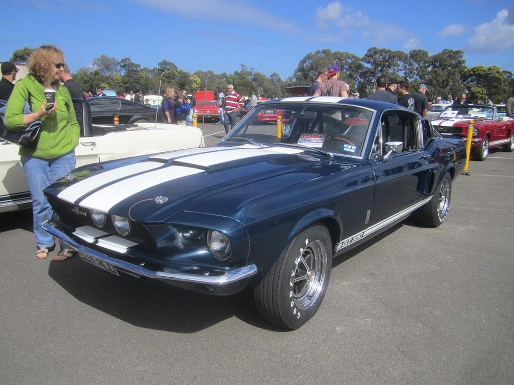 Nightmist Blue 1967 Ford Mustang