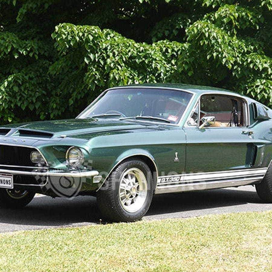 Forest Green 1968 Ford Mustang