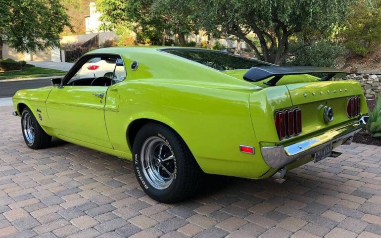 Groovy Green 1969 Ford Mustang