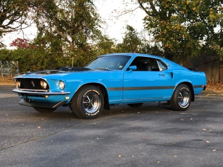 Grabber Blue 1969 Ford Mustang