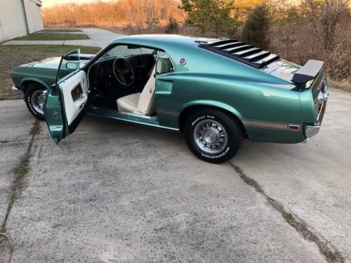 Forest Green 1969 Ford Mustang
