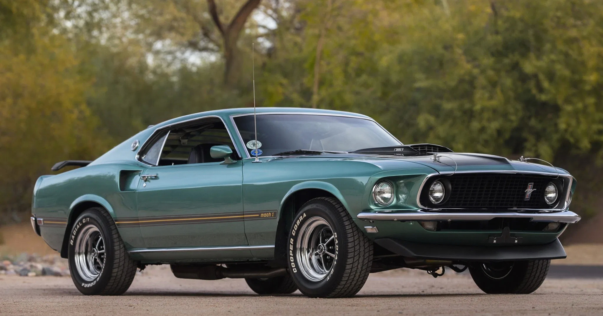 Moss Green 1969 Ford Mustang Moss Green 1969 Ford Mustang