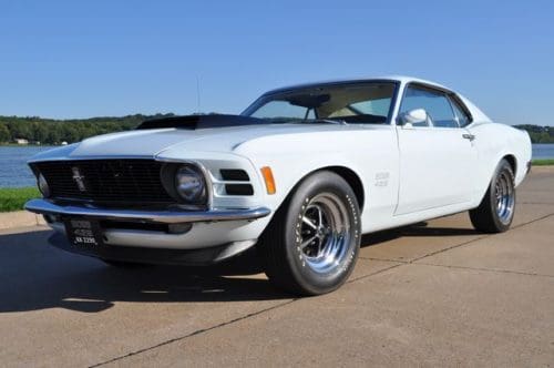 Pastel Blue 1970 Ford Mustang