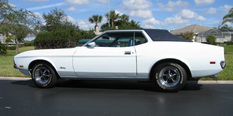 Pastel Blue 1971 Ford Mustang