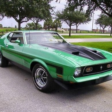 Grabber Green 1971 Ford Mustang