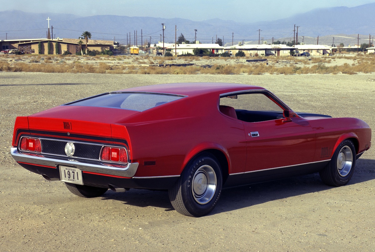 Bright Red 1971 Ford Mustang
