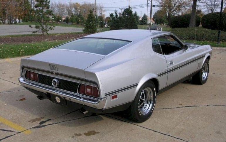 Light Pewter 1972 Ford Mustang