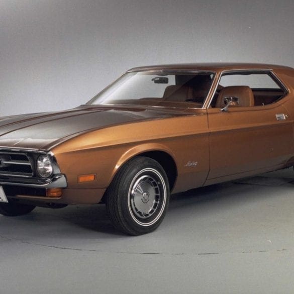 Medium Brown (Ginger) 1973 Ford Mustang