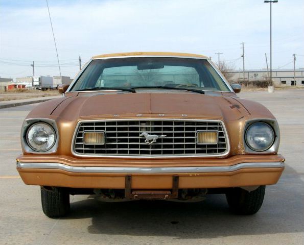 Tan Glow 1976 Ford Mustang