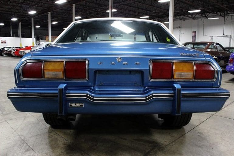 Bright Blue 1976 Ford Mustang