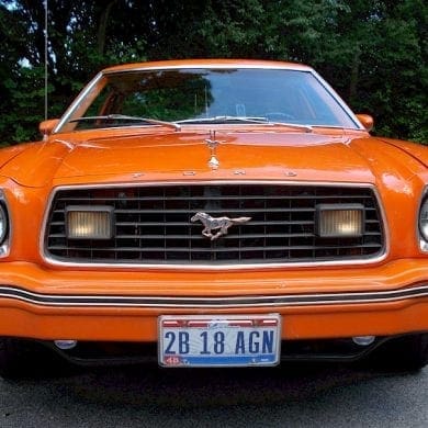 Tangerine 1978 Ford Mustang