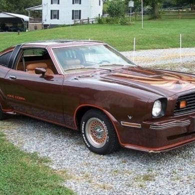 Dark Brown 1978 Ford Mustang