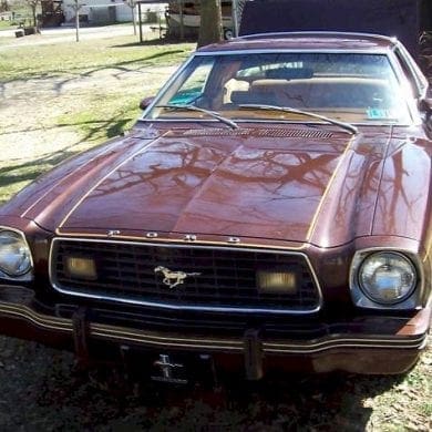 Dark Brown 1978 Ford Mustang