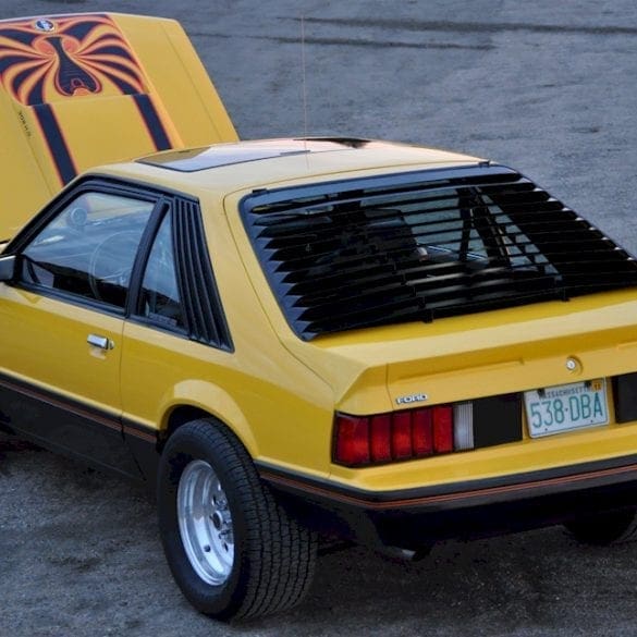 Bright Yellow 1979 Ford Mustang
