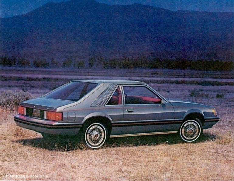 Medium Gray 1979 Ford Mustang