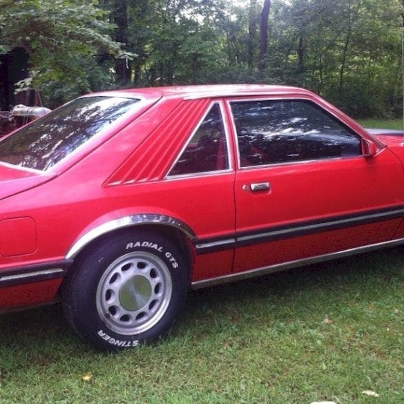 Bright Bittersweet 1981 Ford Mustang