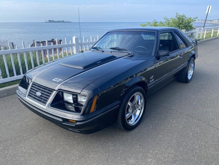 Midnight Blue 1983 Ford Mustang