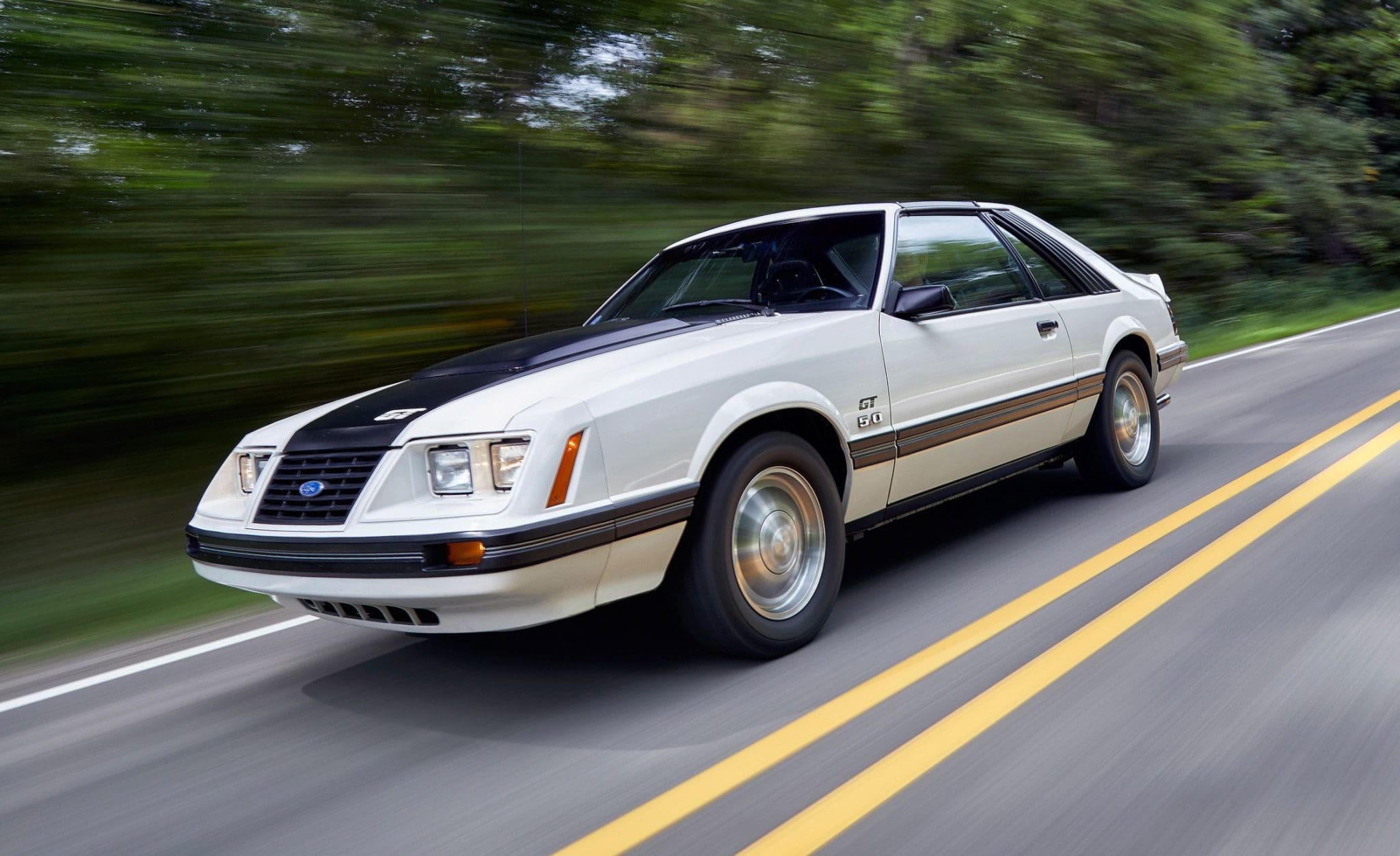 Polar White 1983 Ford Mustang