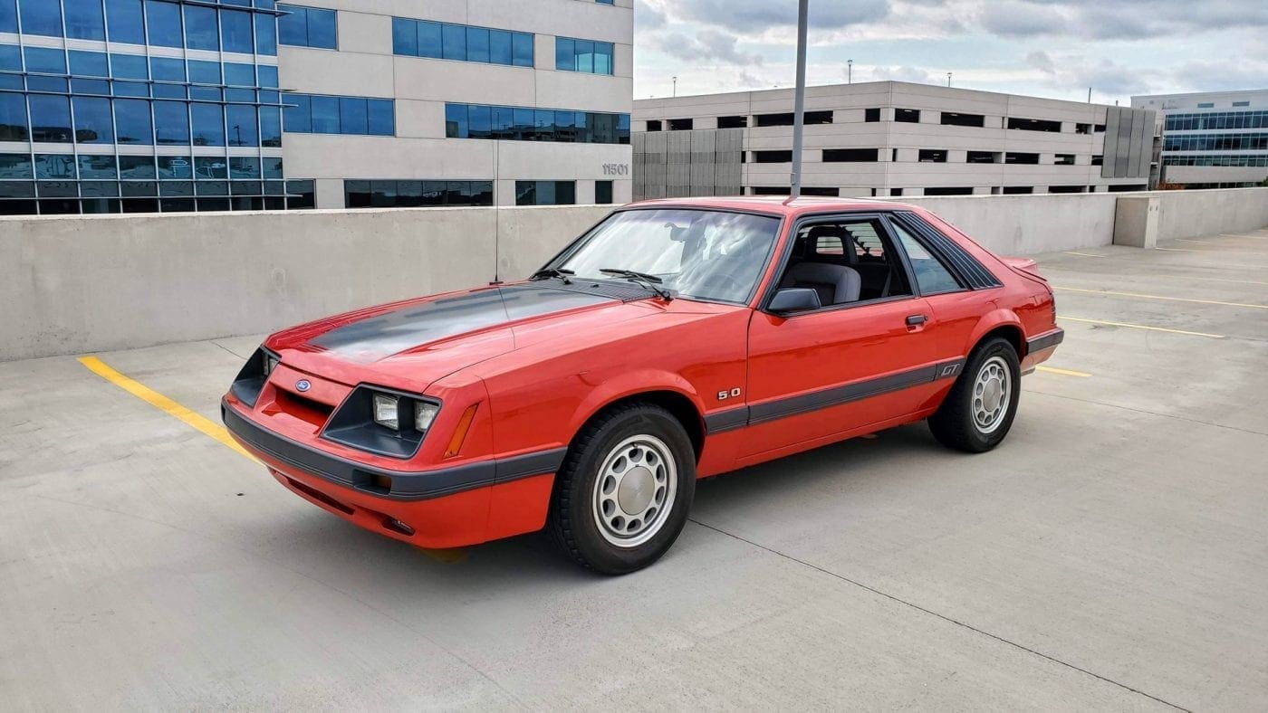 1986 Mustang Color Information