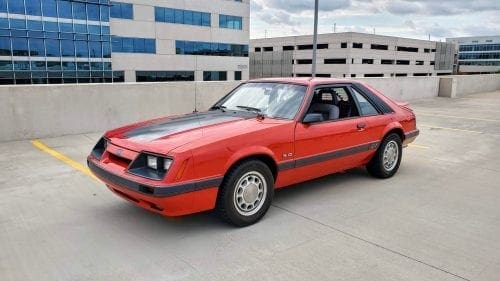 1986 Mustang Color Information