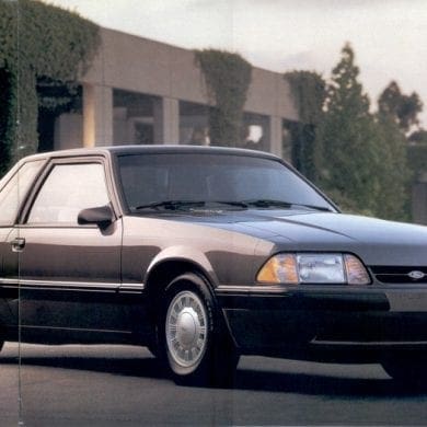 Medium Titanium 1992 Ford Mustang