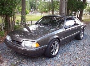 Medium Titanium 1992 Ford Mustang