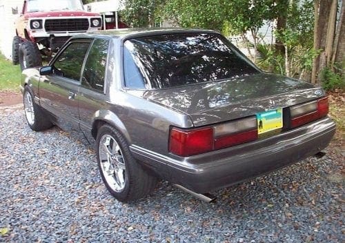 Medium Titanium 1992 Ford Mustang