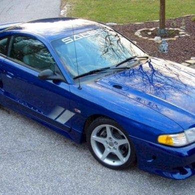 Moonlight Blue 1996 Ford Mustang