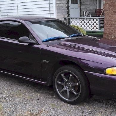 Deep Violet 1997 Ford Mustang